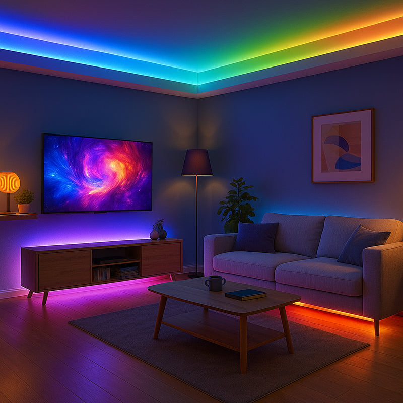 Creative Ways to Use RGB LED Strip Lights in Home Decoration